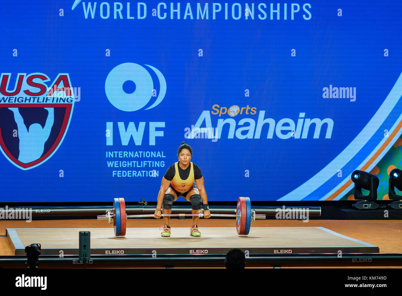 Anaheim, NOV 30: 2017 Escobar Guerrero Maria Alexandra in International ...