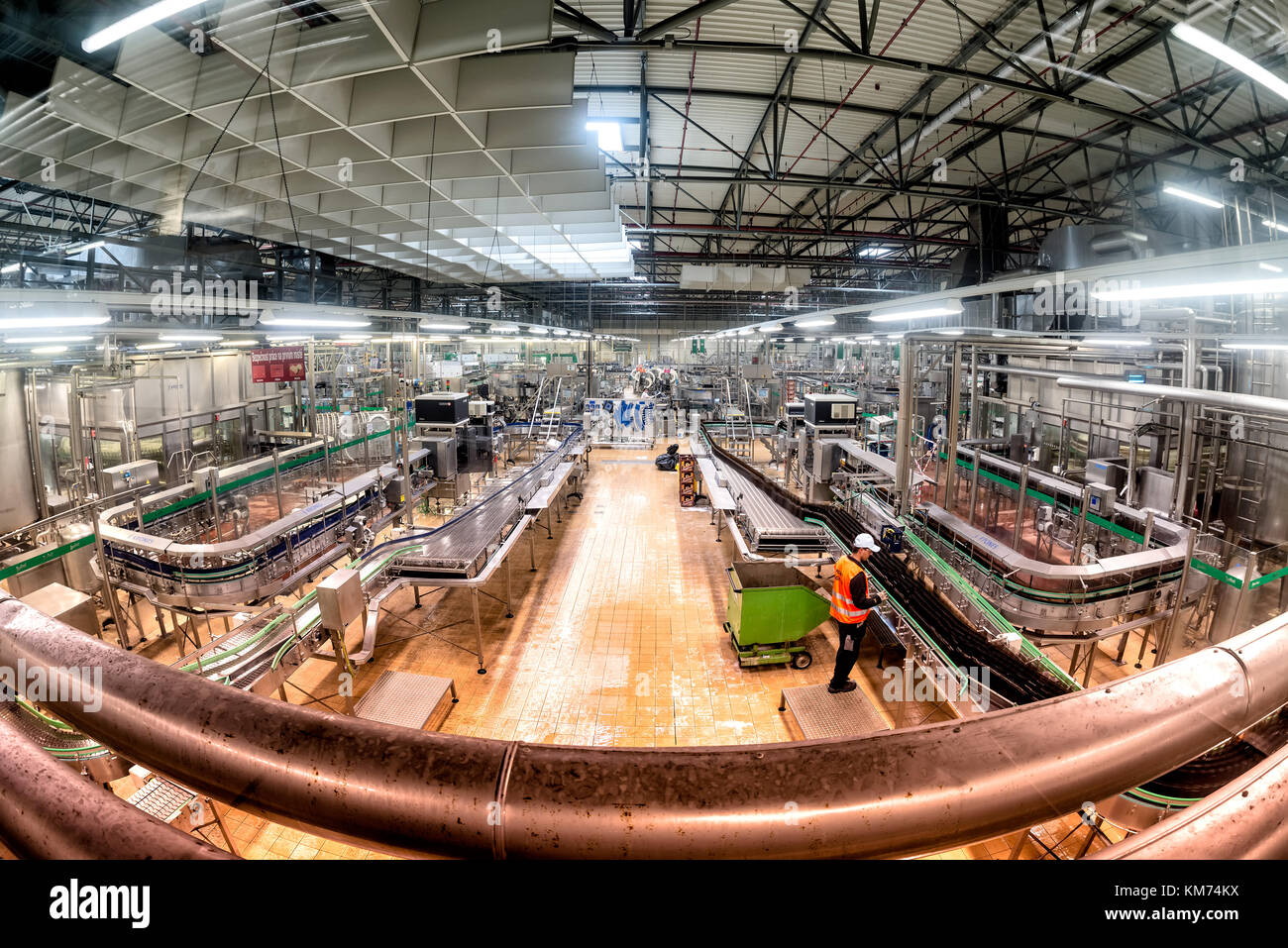 PILSEN (PLZEN), CZECH REPUBLIC - MAY 22, 2017: Interior of the PIlsner ...