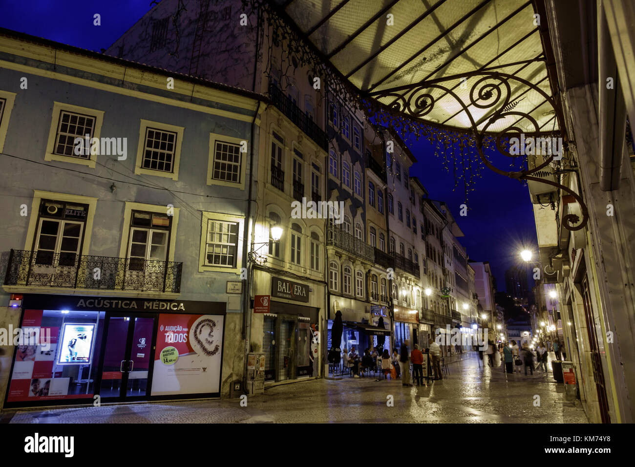 Buildings business district shopping shops stores hi-res stock ...
