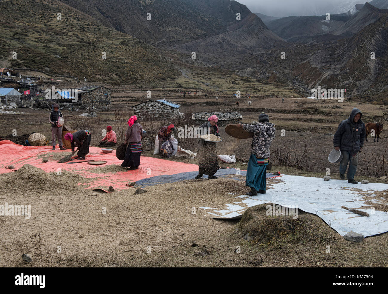 Samdo in nepal hi-res stock photography and images - Alamy