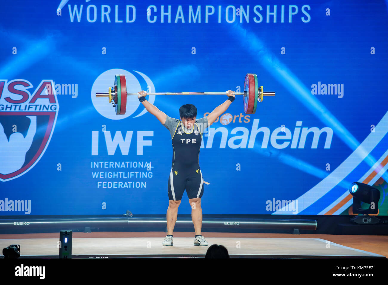 Anaheim, NOV 30: 2017 International Weightlifting Federation World ...