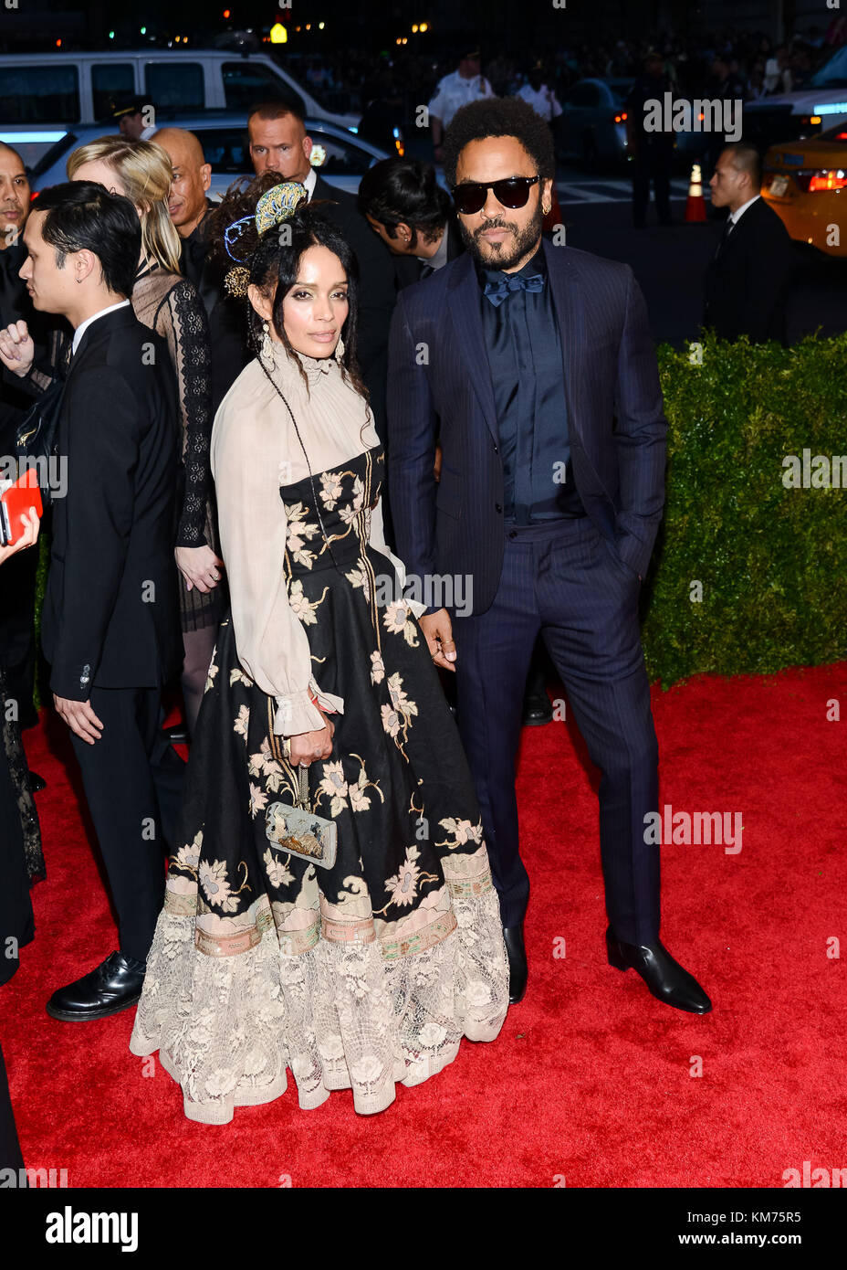 NEW YORK, NY - MAY 04: Lisa Bonet, Lenny Kravitz attends the 'China ...