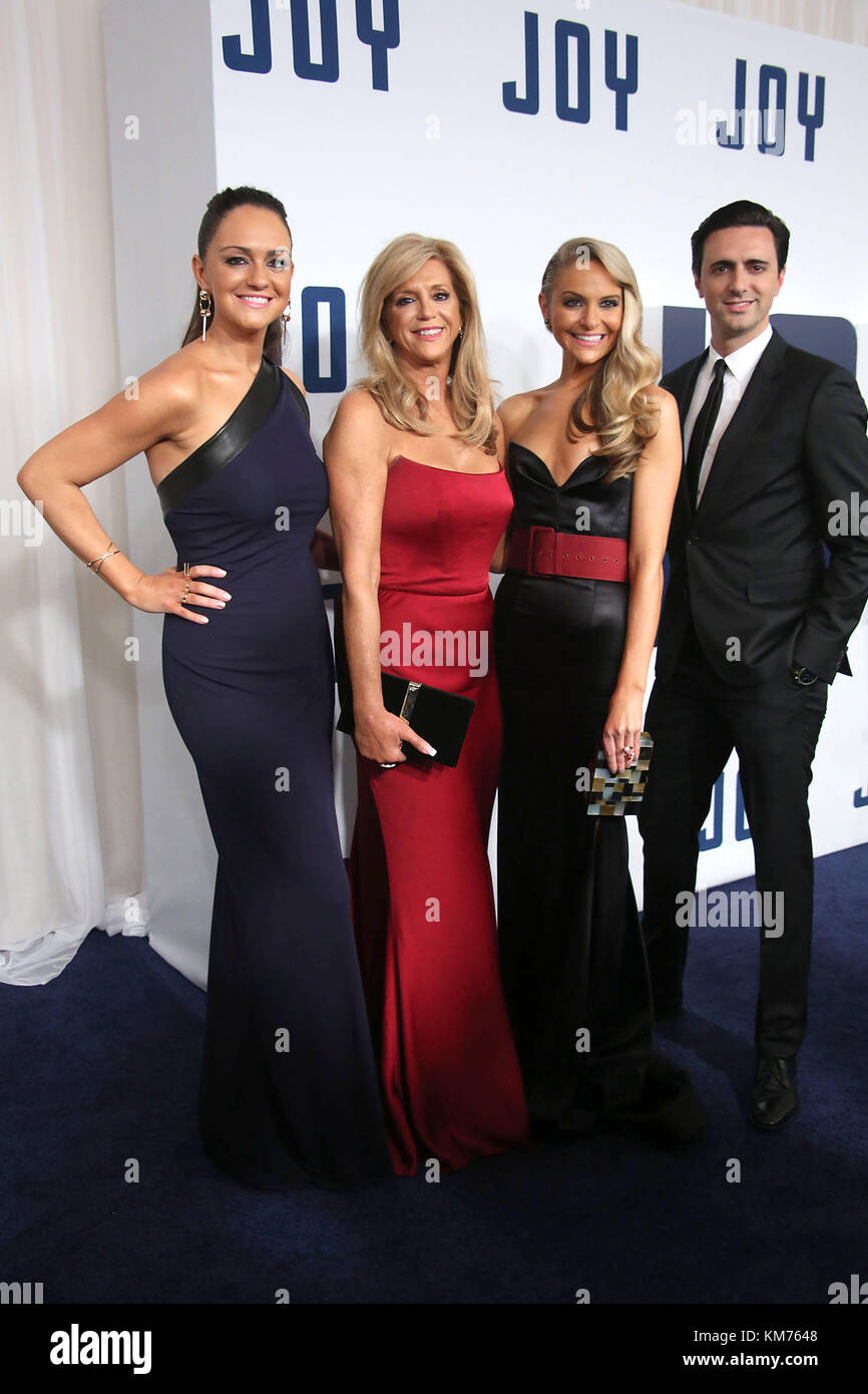 NEW YORK, NY - DECEMBER 13: JOY MANGANO attends the premiere of 'Joy ...