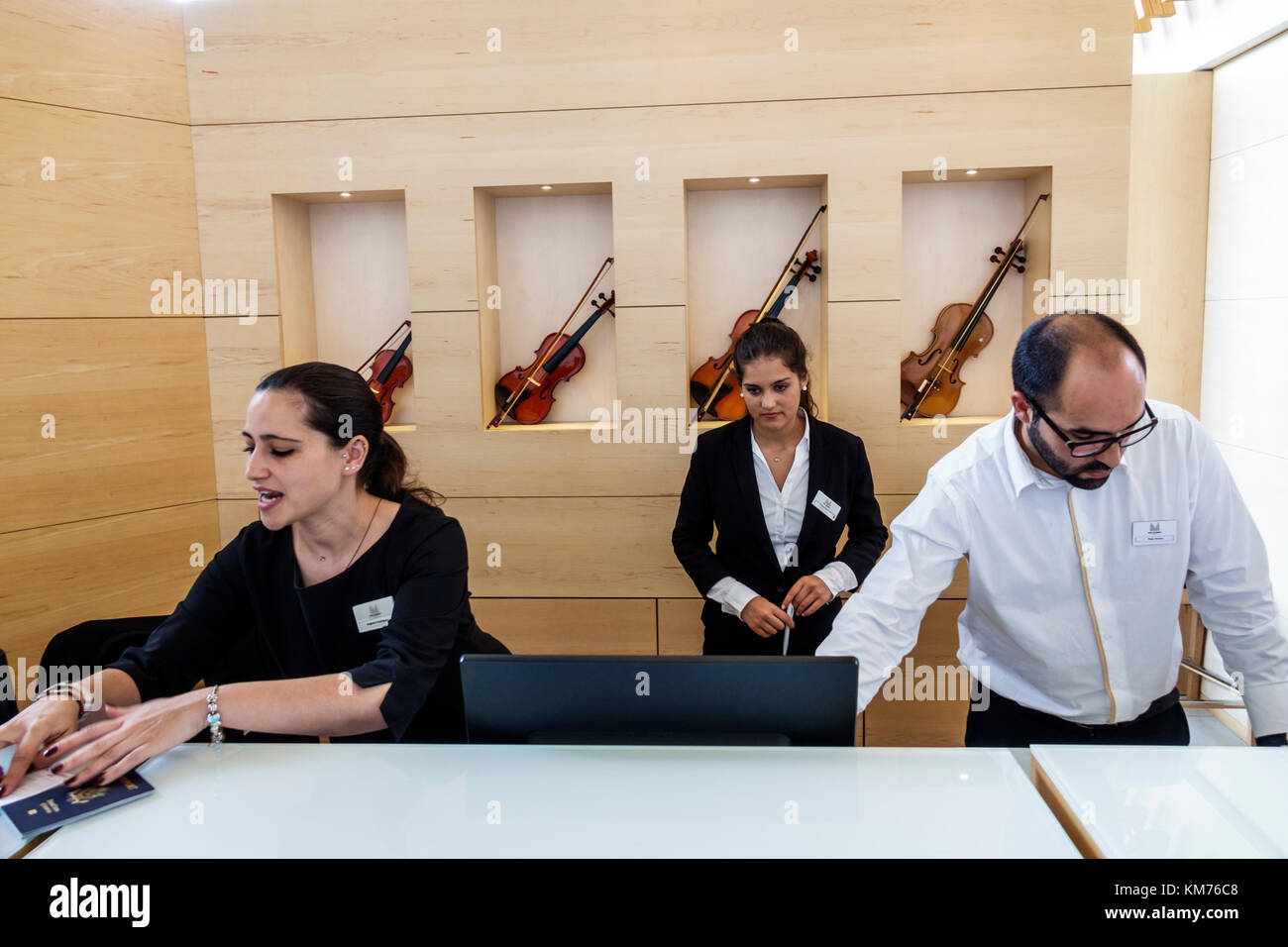 Front desk check in reception reservation reservations register ...