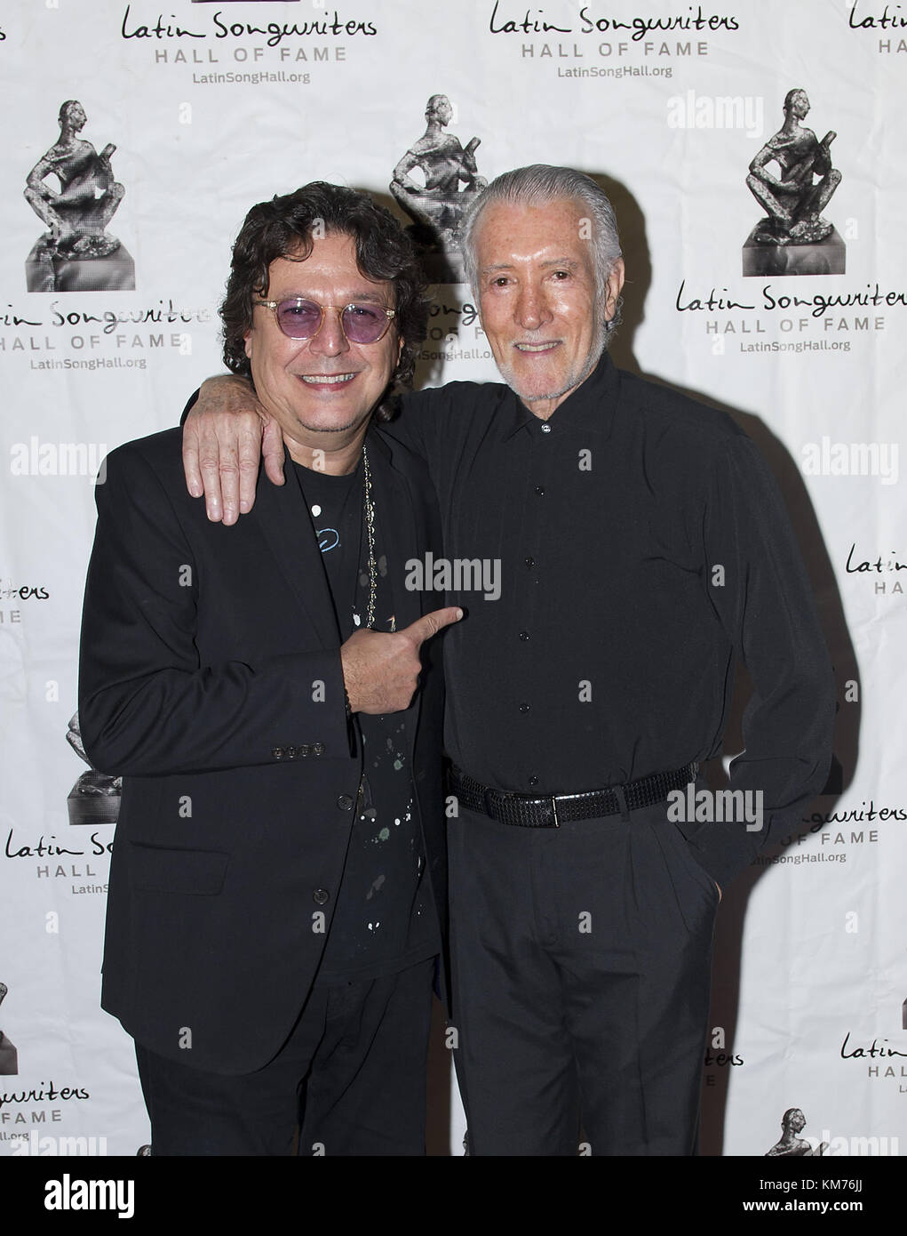 MIAMI, FL - January 29: Desmond Child and Rudy Perez host the ...