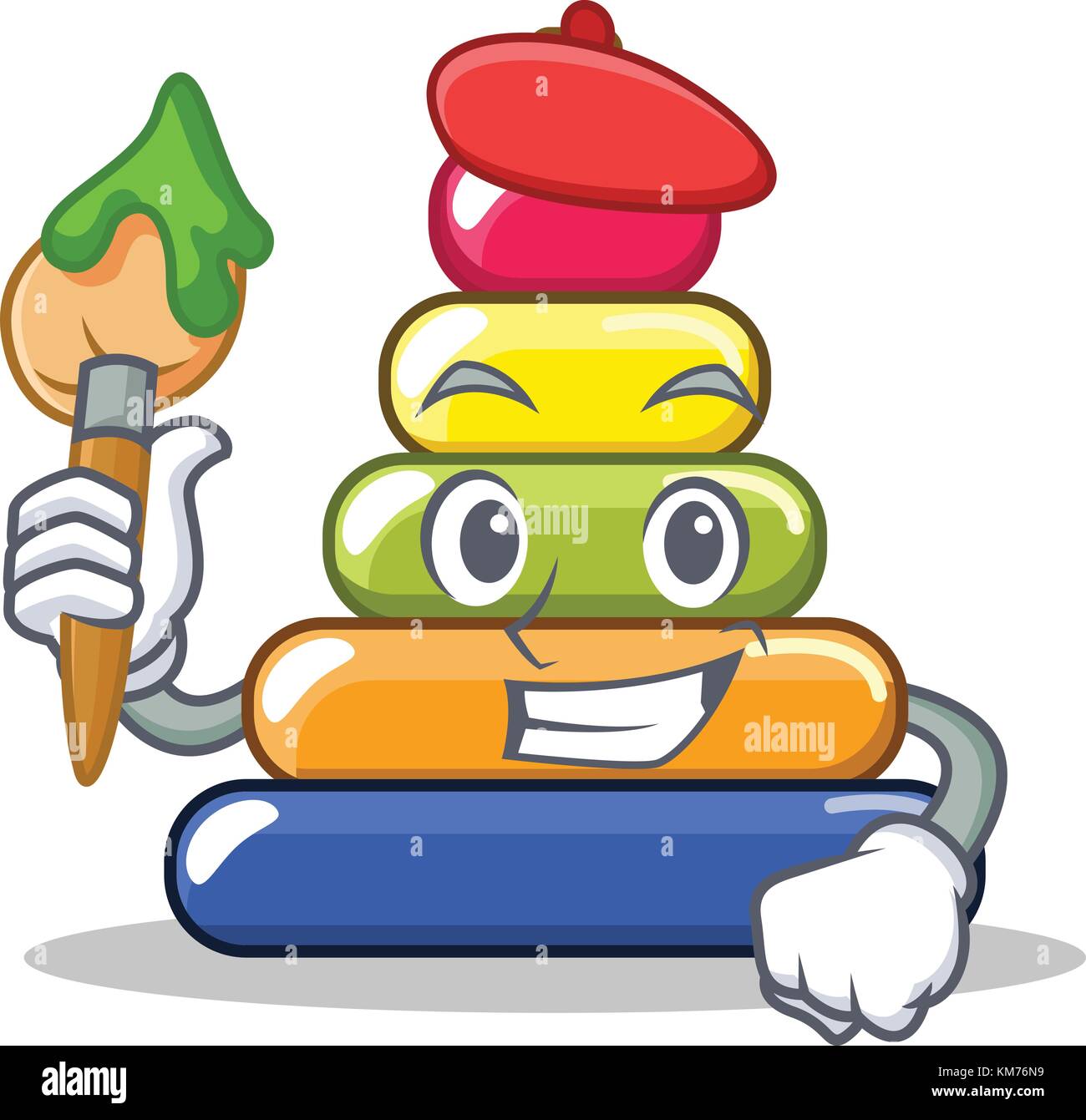 Artist pyramid ring character cartoon Stock Vector Image & Art - Alamy