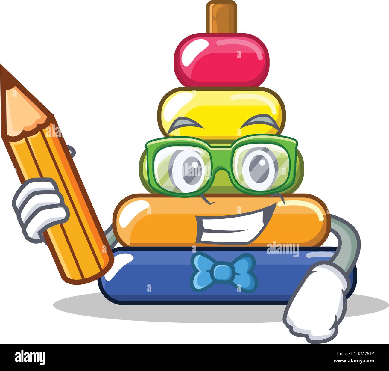 Student pyramid ring character cartoon Stock Vector Image & Art - Alamy