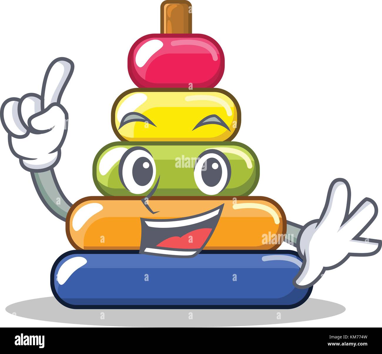 Finger pyramid ring character cartoon Stock Vector Image & Art - Alamy