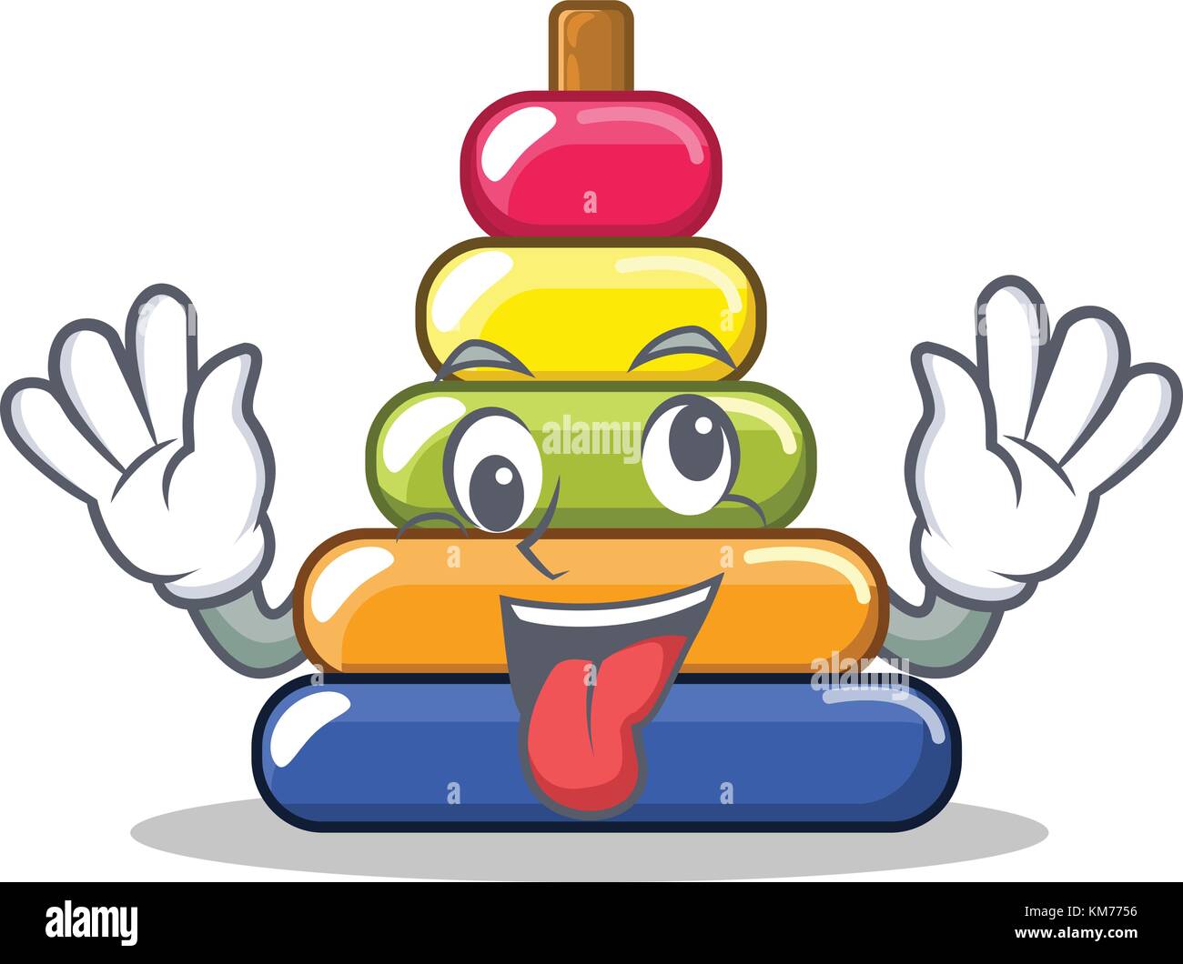 Crazy pyramid ring character cartoon Stock Vector Image & Art - Alamy