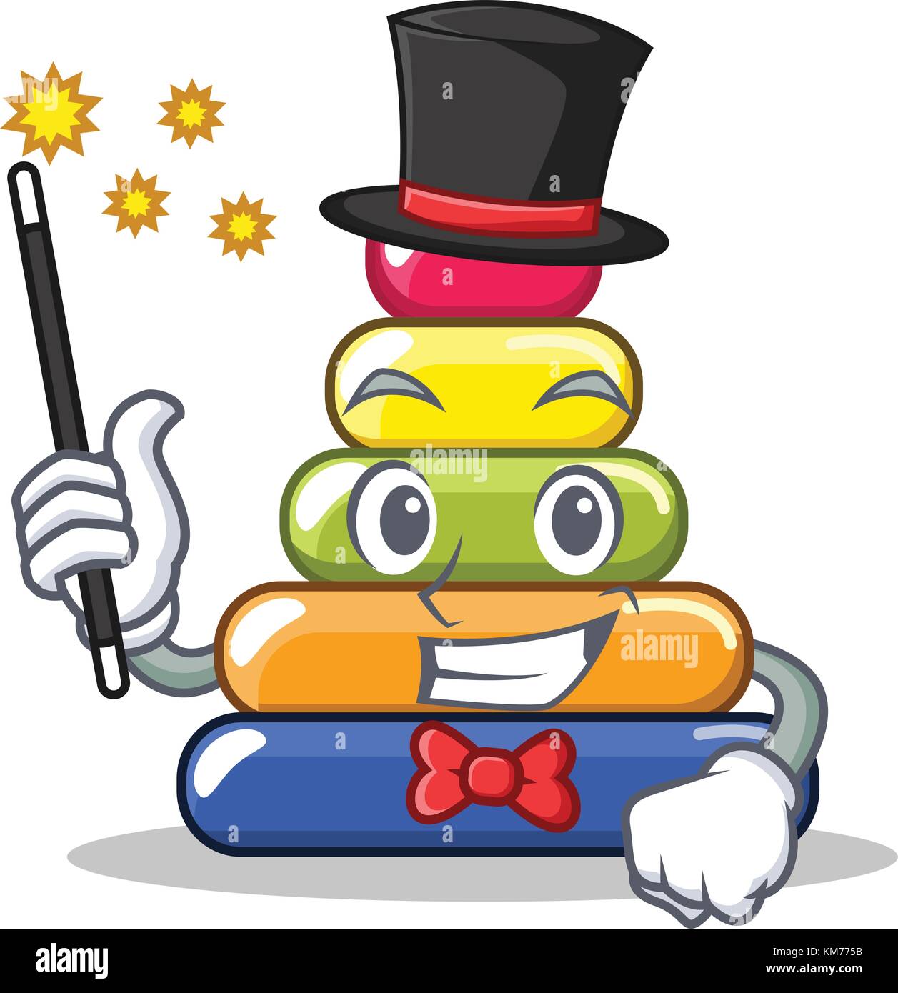 Pyramid of the magician Stock Vector Images - Alamy