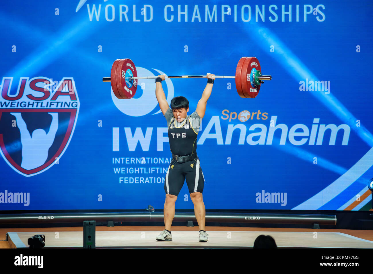 Anaheim, NOV 30: 2017 International Weightlifting Federation World ...