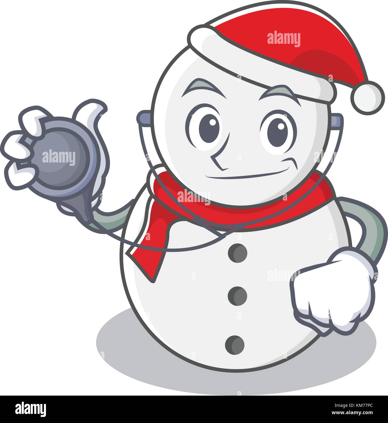 Doctor snowman character cartoon style Stock Vector Image & Art - Alamy