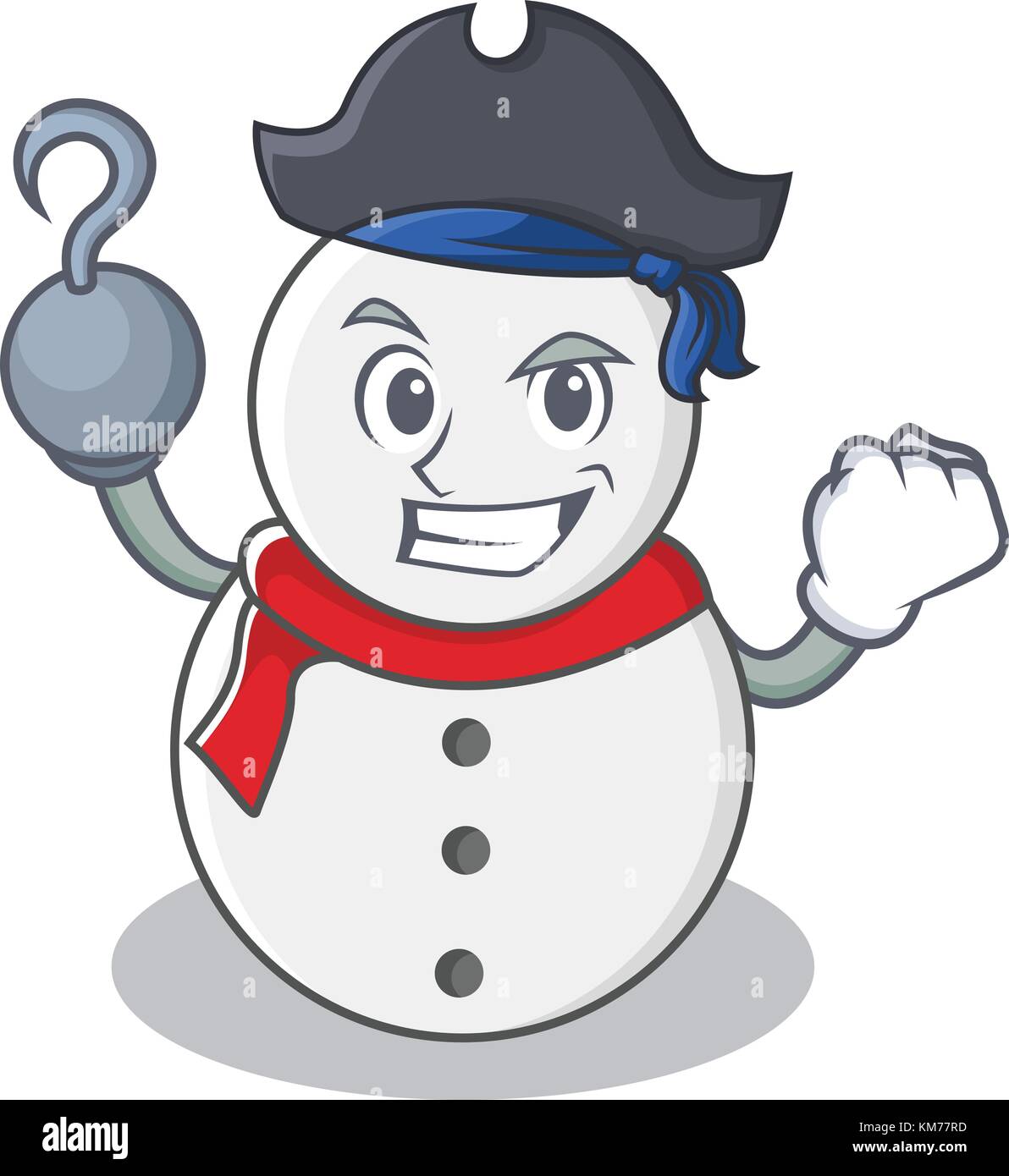 Pirate snowman Stock Vector Images - Alamy