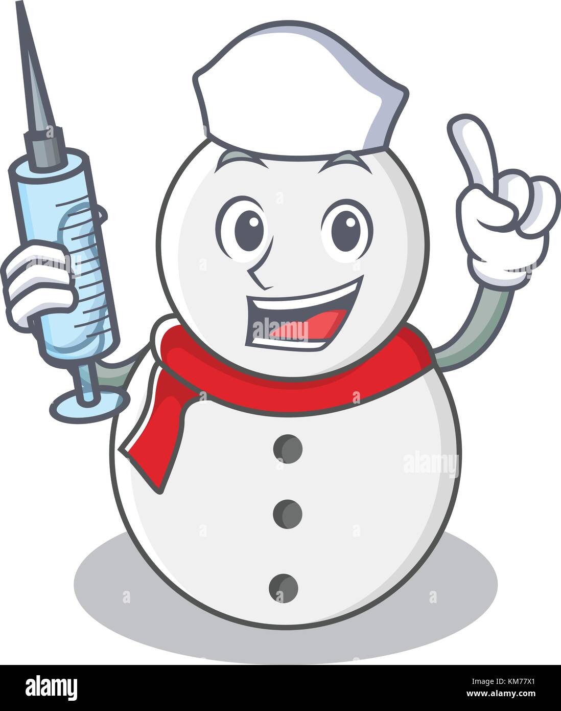 Nurse snow Stock Vector Images - Alamy