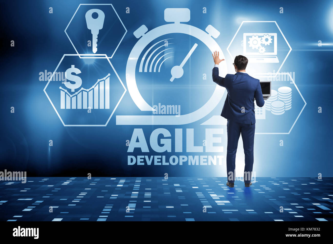 Concept of agile software development Stock Photo - Alamy