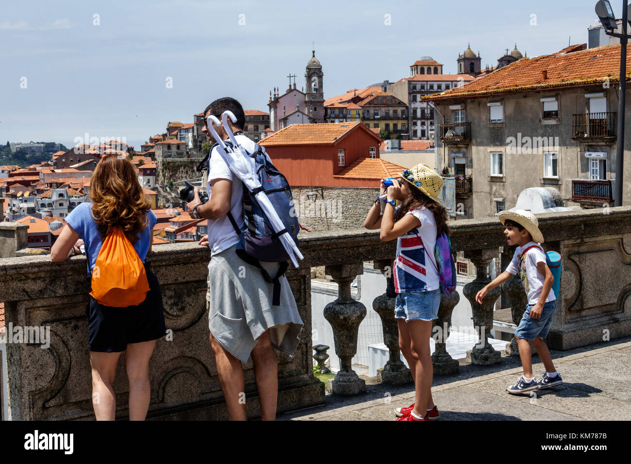 Porto Portugal,residential apartment building,city skyline cityscape ...
