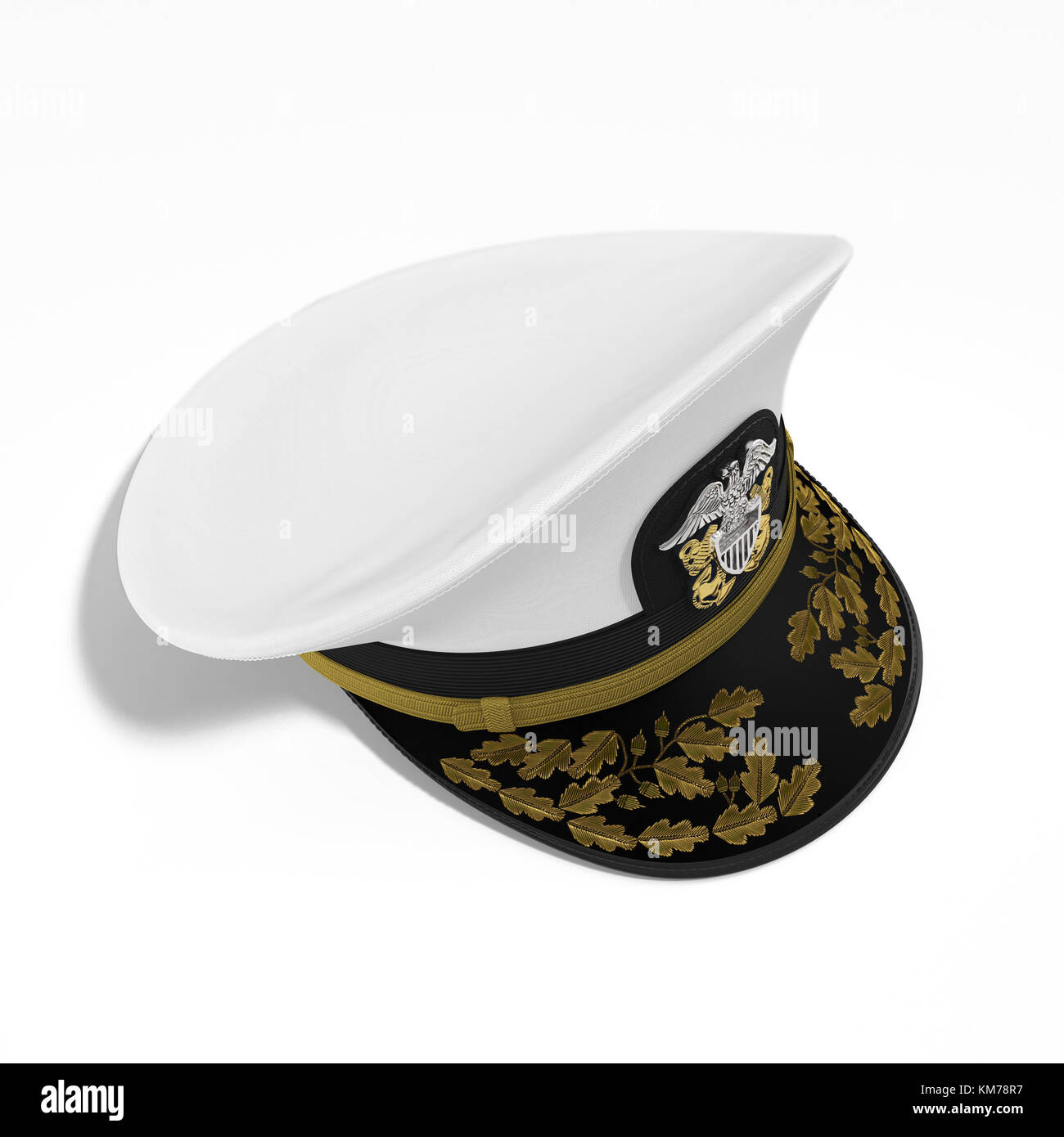 White naval hats hi-res stock photography and images - Alamy