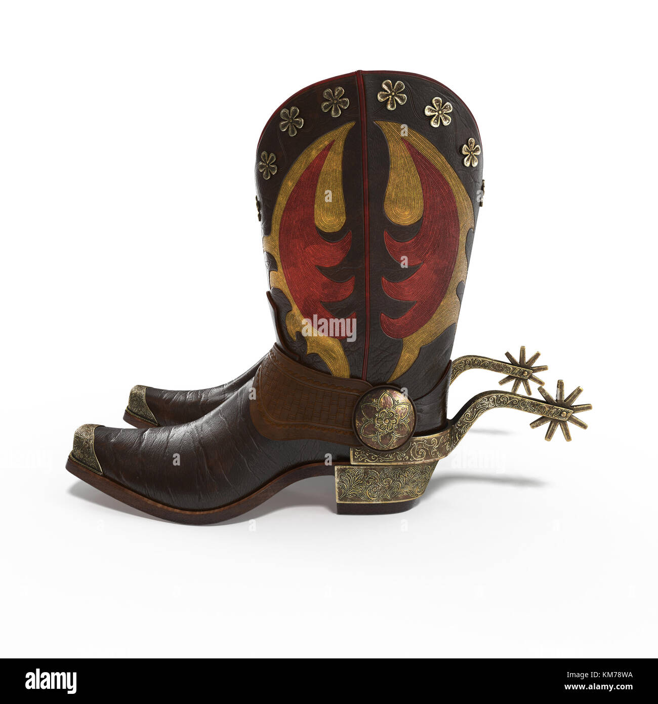 Old spurs Cut Out Stock Images & Pictures - Alamy