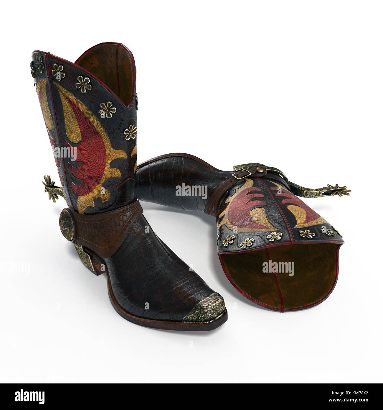 Texas boot Cut Out Stock Images & Pictures - Alamy