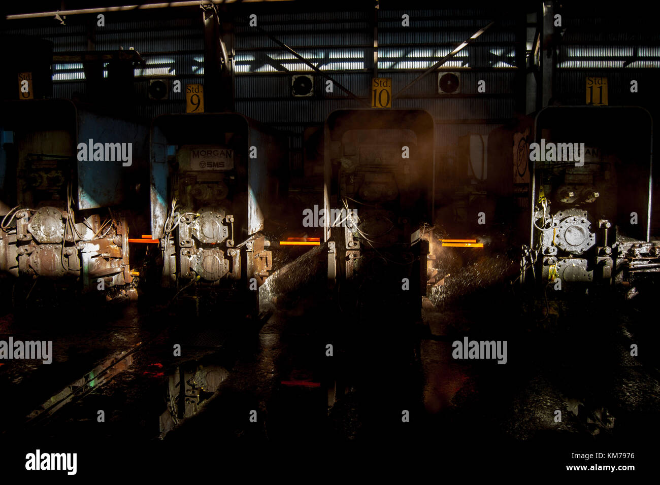 photos inside steel making plant showing hard working conditions ...