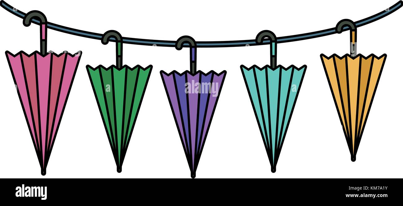 umbrella vector illustration Stock Vector Image & Art - Alamy