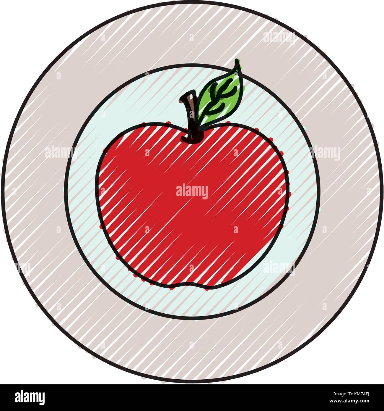 apple fruit design Stock Vector Image & Art - Alamy