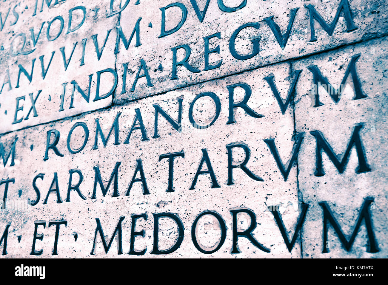 Ancient rome, latin writing hi-res stock photography and images - Alamy