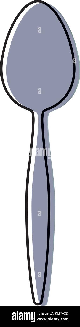 spoon vector illustration Stock Vector Image & Art - Alamy