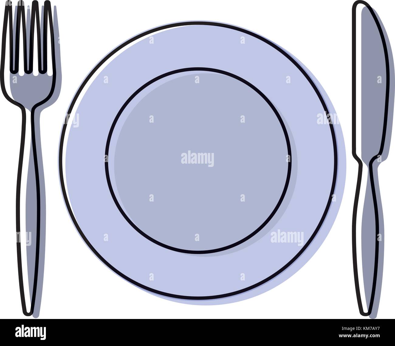 crockery vector illustration Stock Vector Image & Art - Alamy