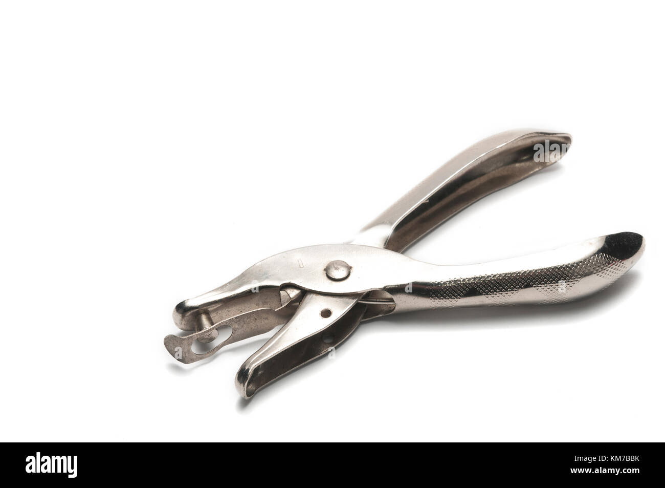 Hole punch isolated Stock Photo - Alamy
