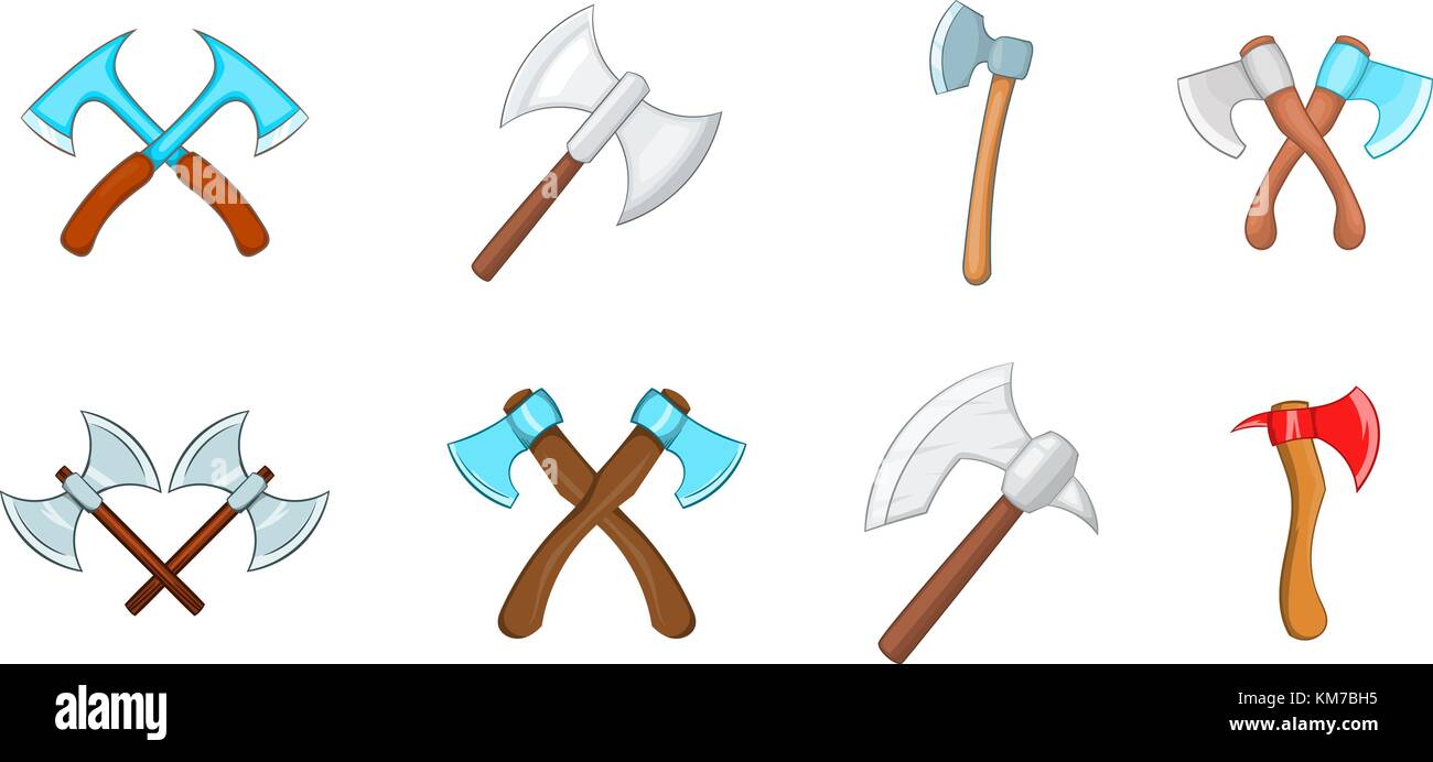 Axe icon set, cartoon style Stock Vector Image & Art - Alamy Axe icon set, cartoon style Stock Vector Image & Art - Alamy