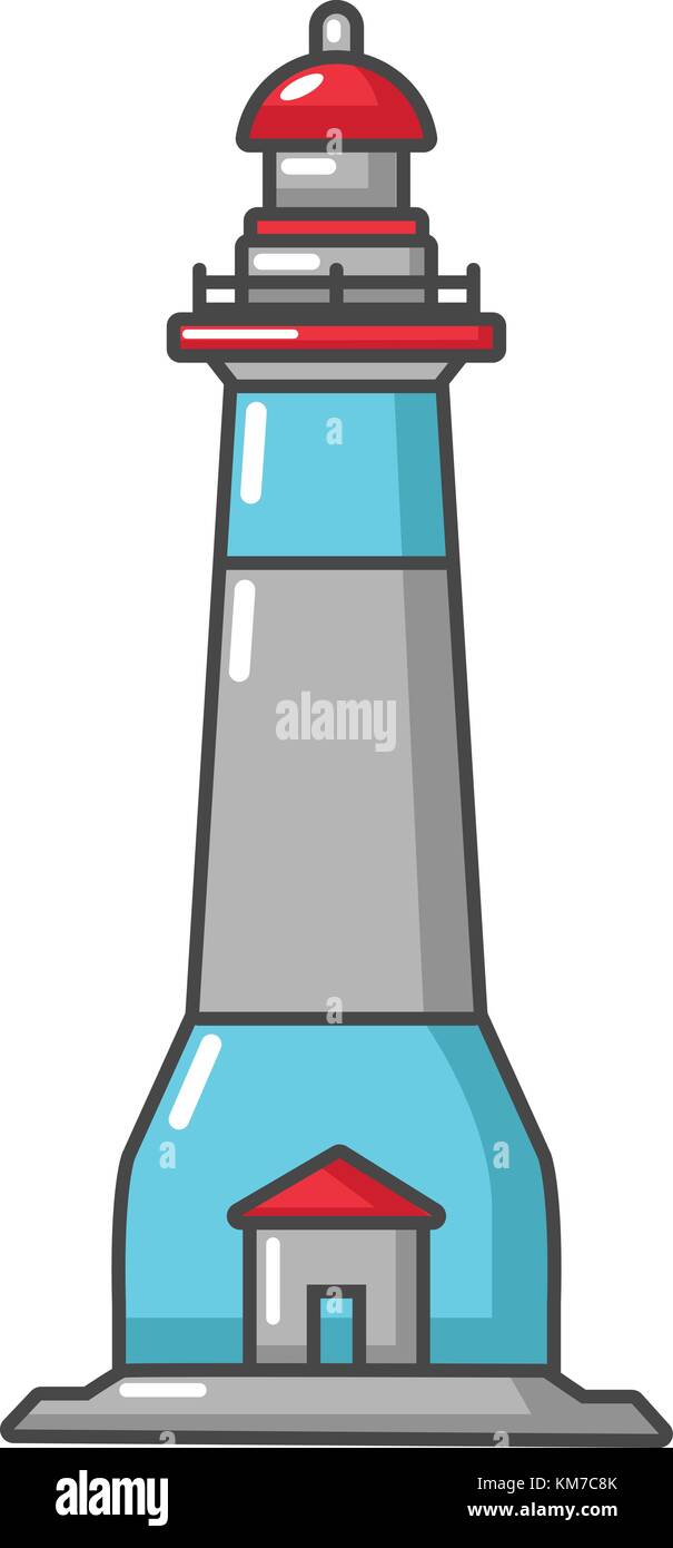 Lighthouse icon, cartoon style Stock Vector Image & Art - Alamy