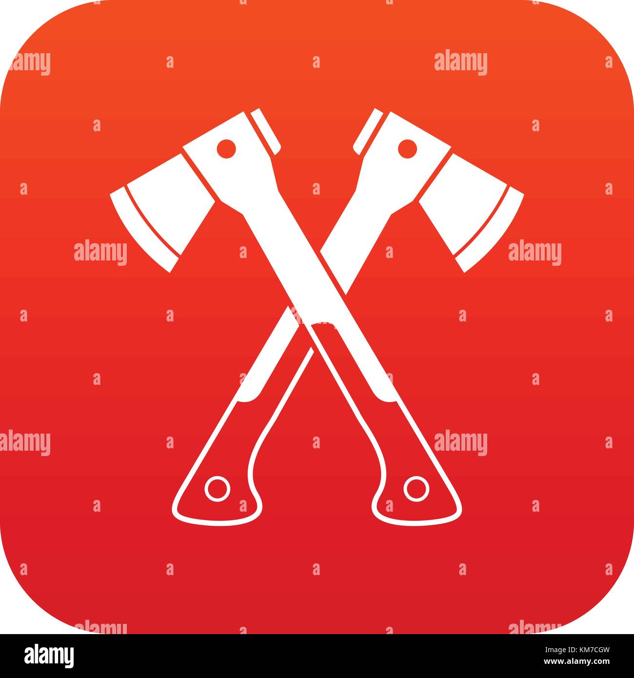 Crossed axes icon digital red Stock Vector Image & Art - Alamy