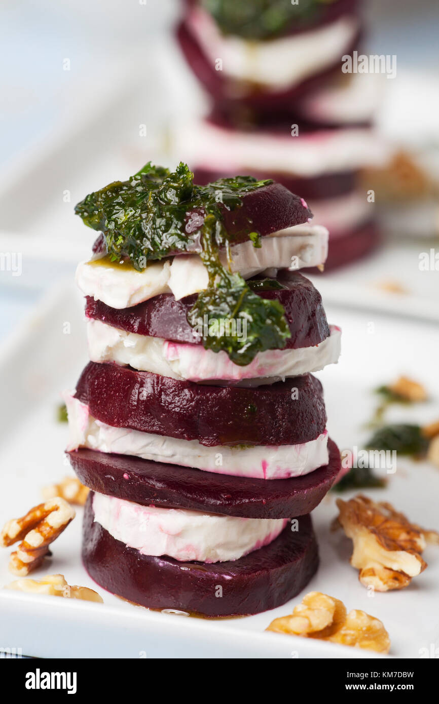 closeup of a beetroot starter Stock Photo - Alamy