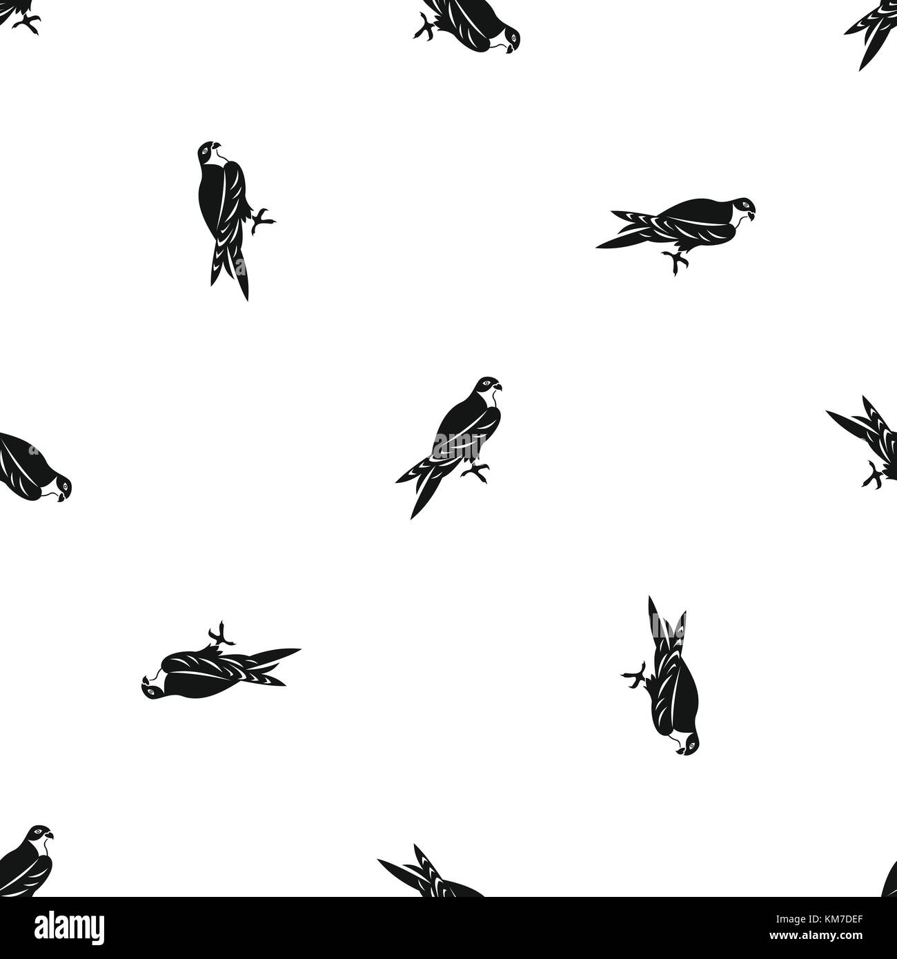 Falcon pattern seamless black Stock Vector Image & Art - Alamy