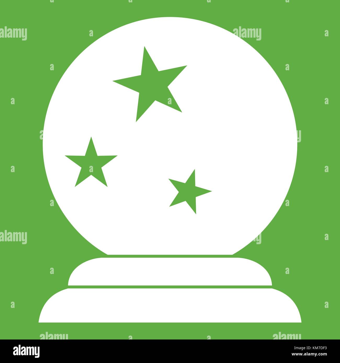 Magic ball icon green Stock Vector Image & Art - Alamy