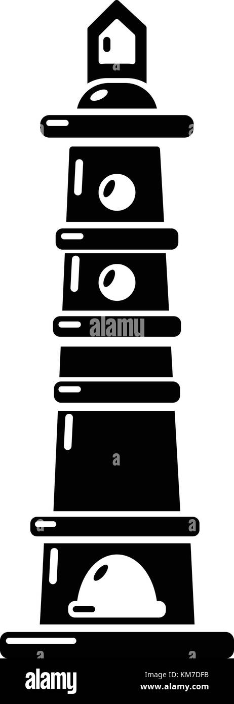 Navigate tower icon, simple style Stock Vector Image & Art - Alamy