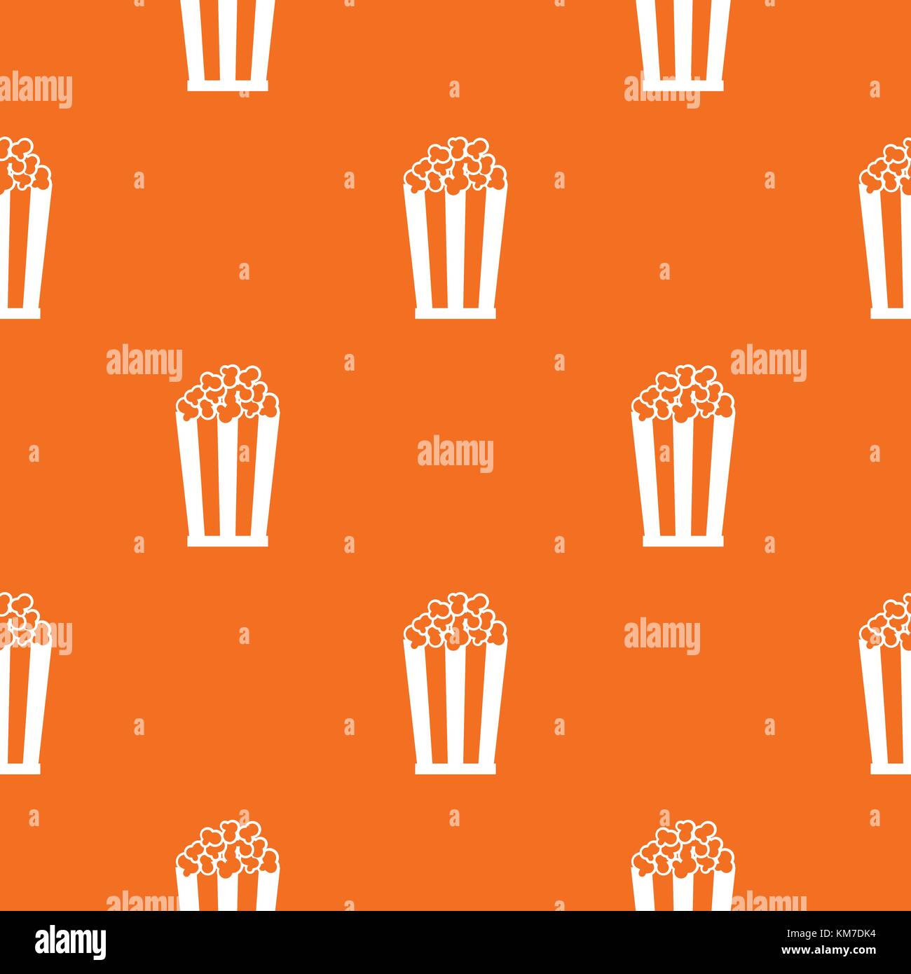 Popcorn in striped bucket pattern seamless Stock Vector Image & Art - Alamy