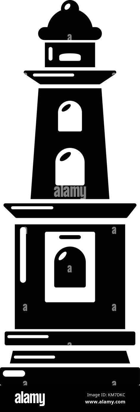 Warning light icon, simple style Stock Vector Image & Art - Alamy
