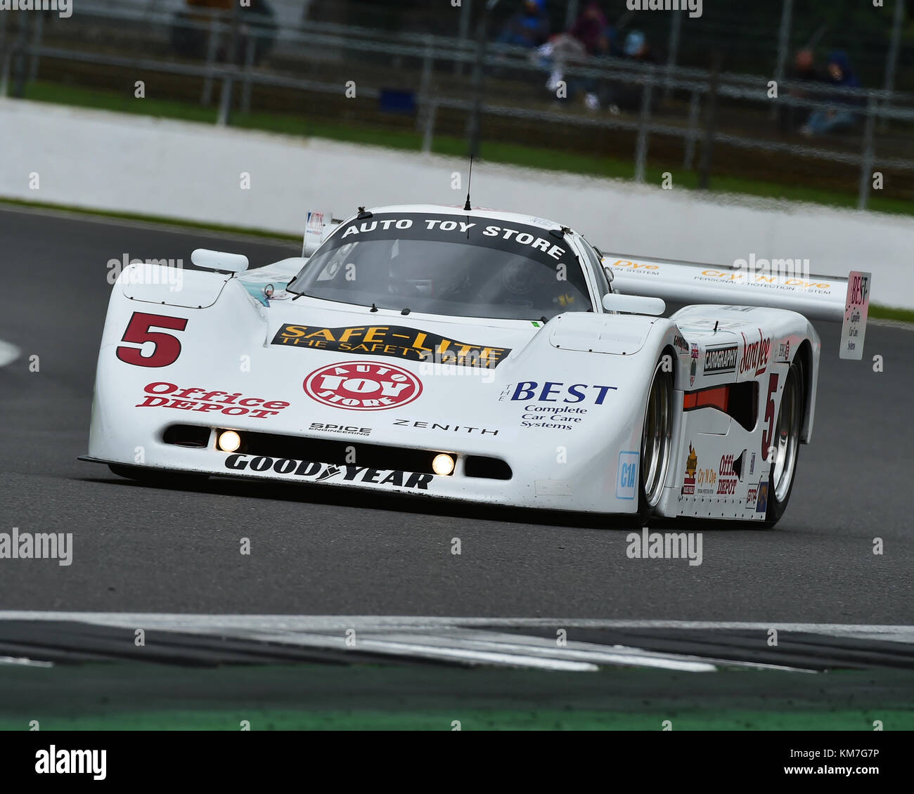 Steve Tandy, Spice SE90 GTP, Group C, Silverstone Classic, July 2017 ...