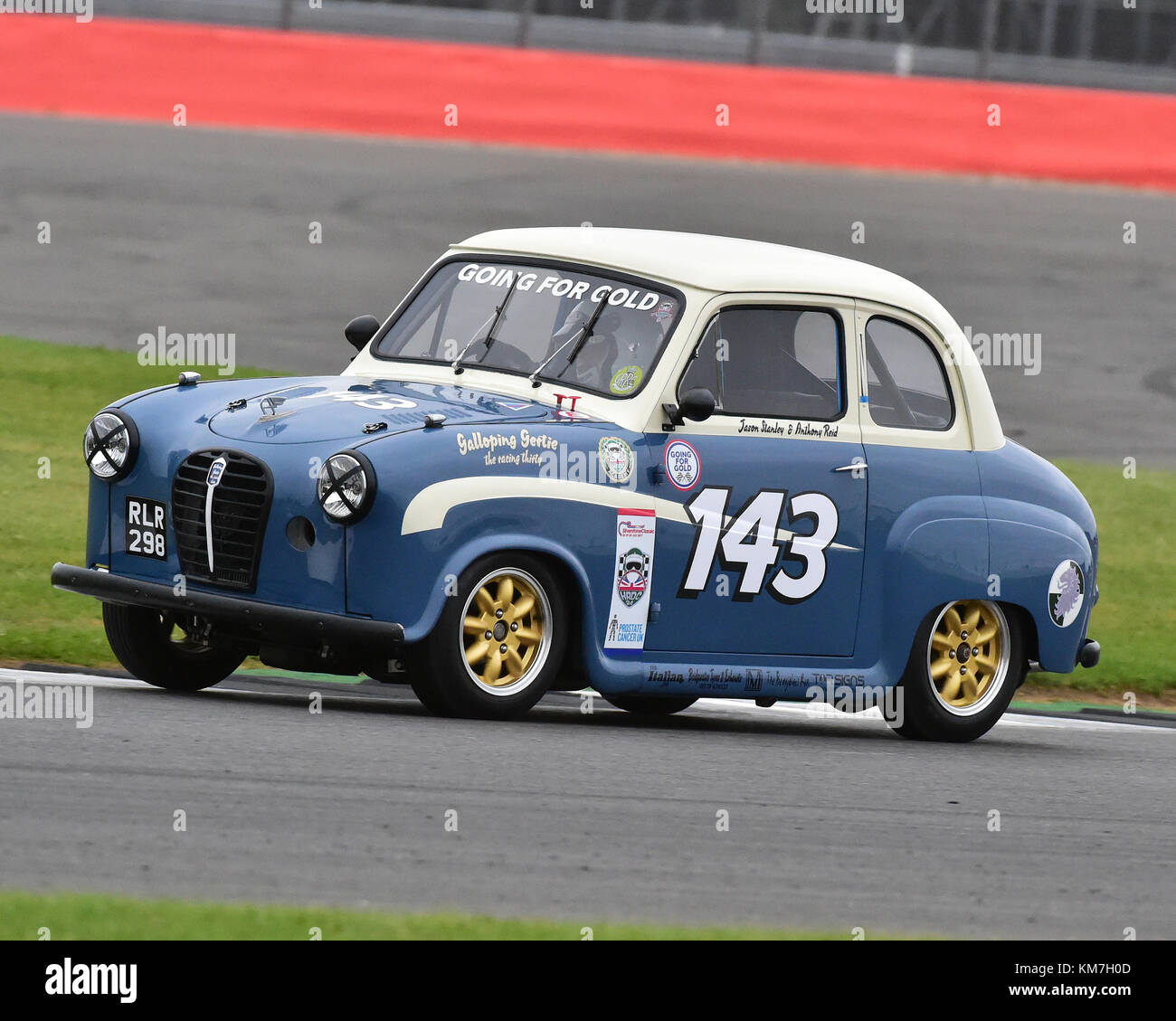 Anthony Reid, Jason Stanley, Austin A35 Academy, Silverstone Classic ...