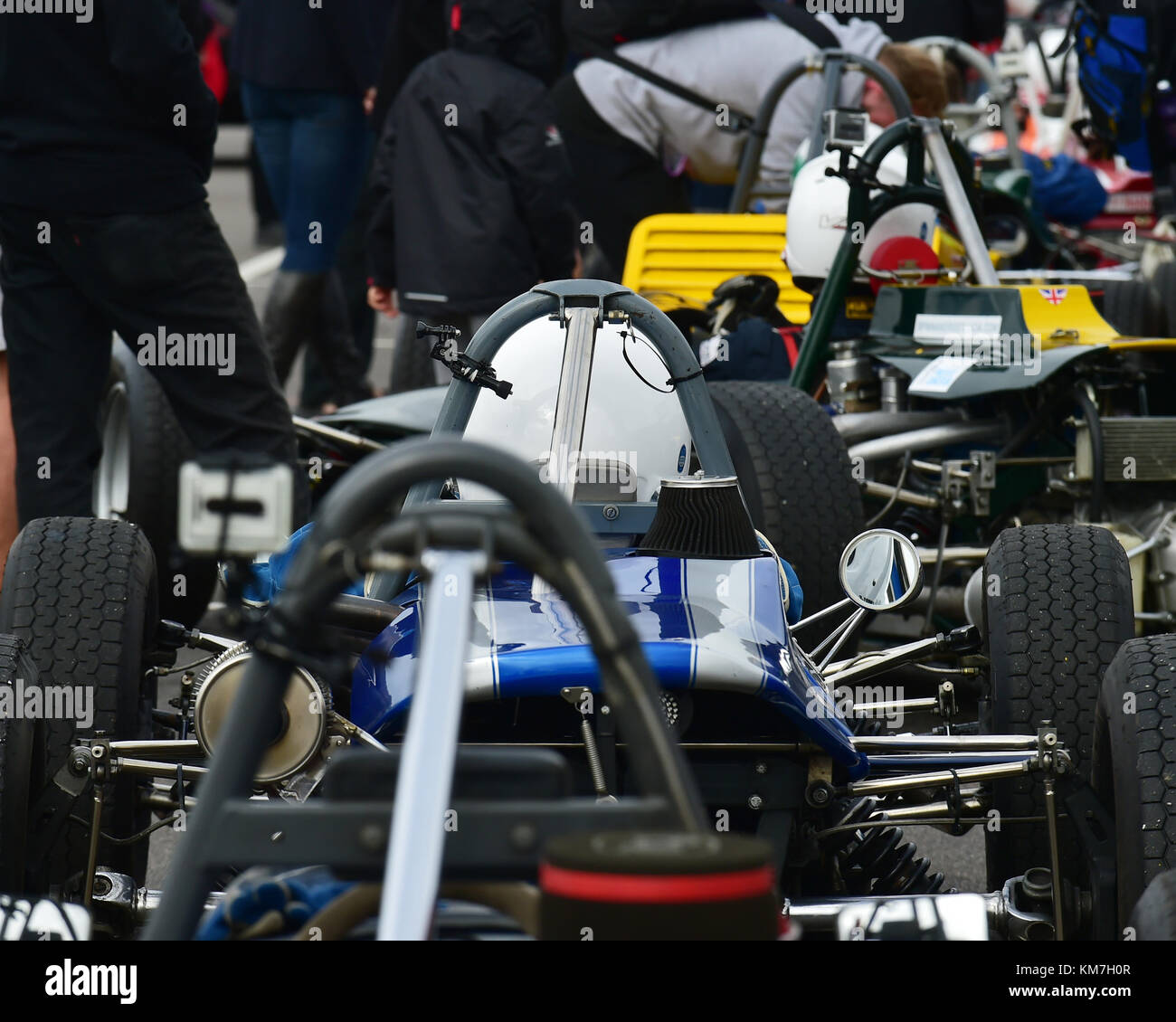 Waiting to go, HFF, Historic Formula Ford, Silverstone Classic, July ...
