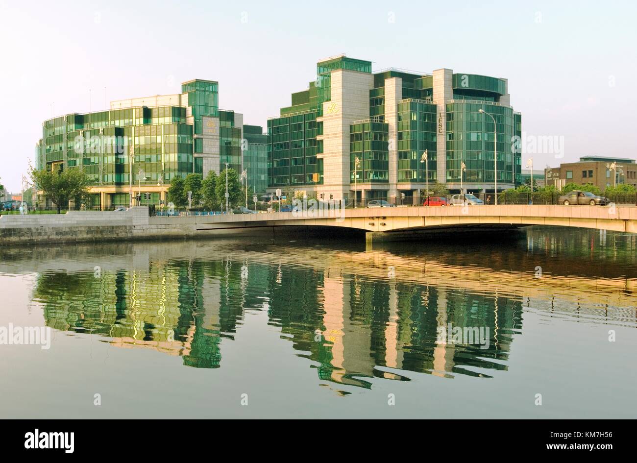 International Financial Services Centre (IFSC) on north bank of the ...