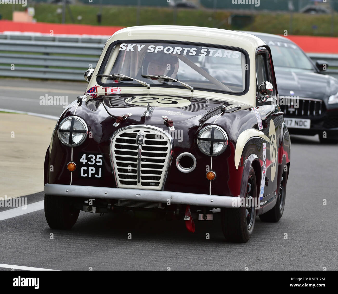 Carl Froch, Stephen Potts, Austin A35 Academy, Silverstone Classic ...