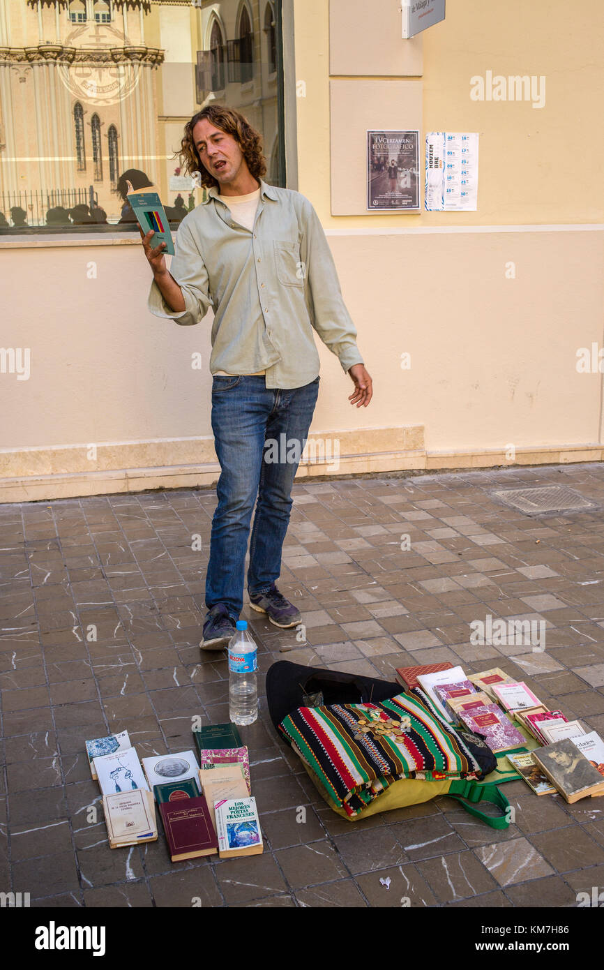 Poetry recital hi-res stock photography and images - Alamy