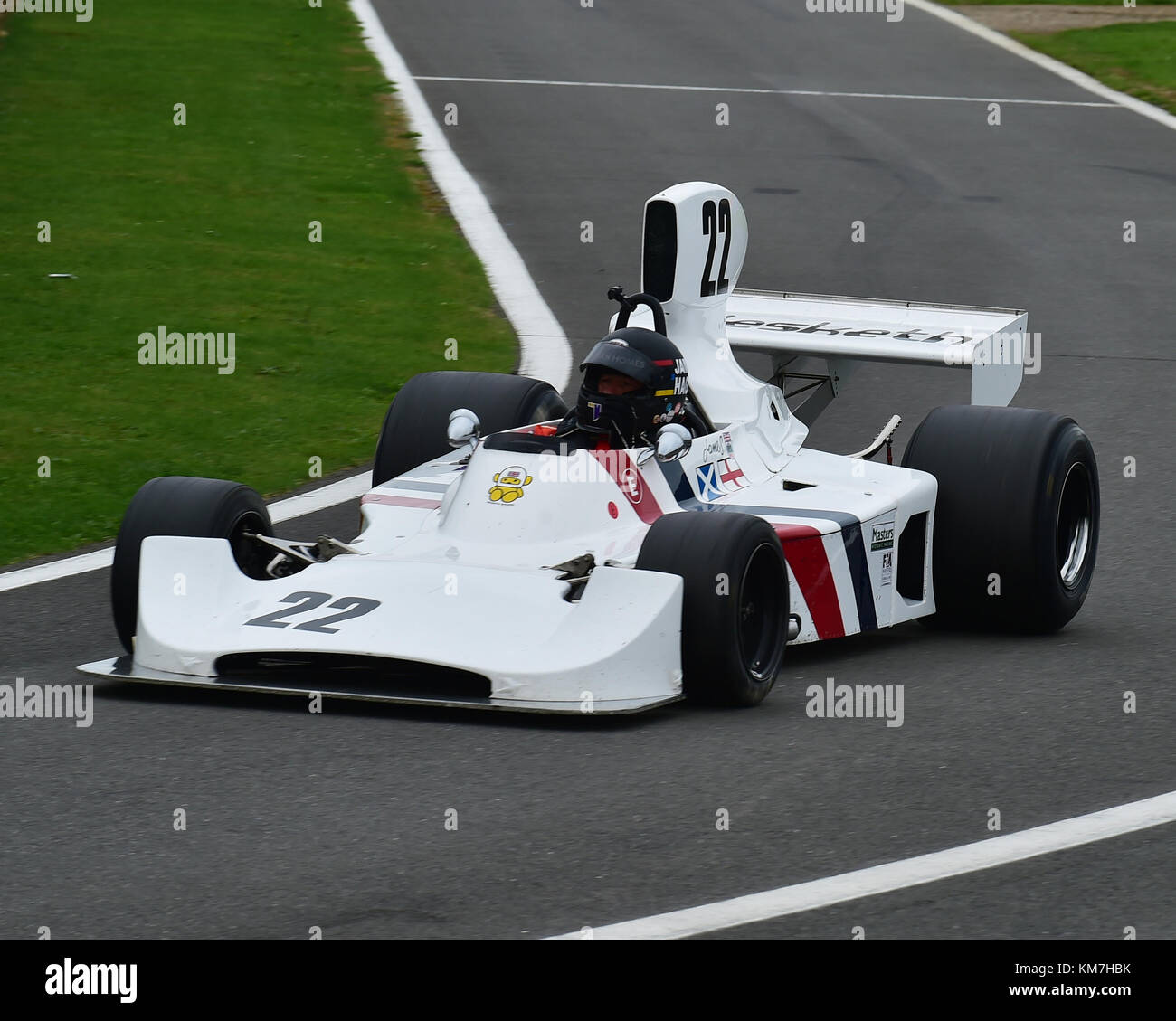 James Hagan, Hesketh 308/1, FIA Masters, Historic Formula One, F1 ...
