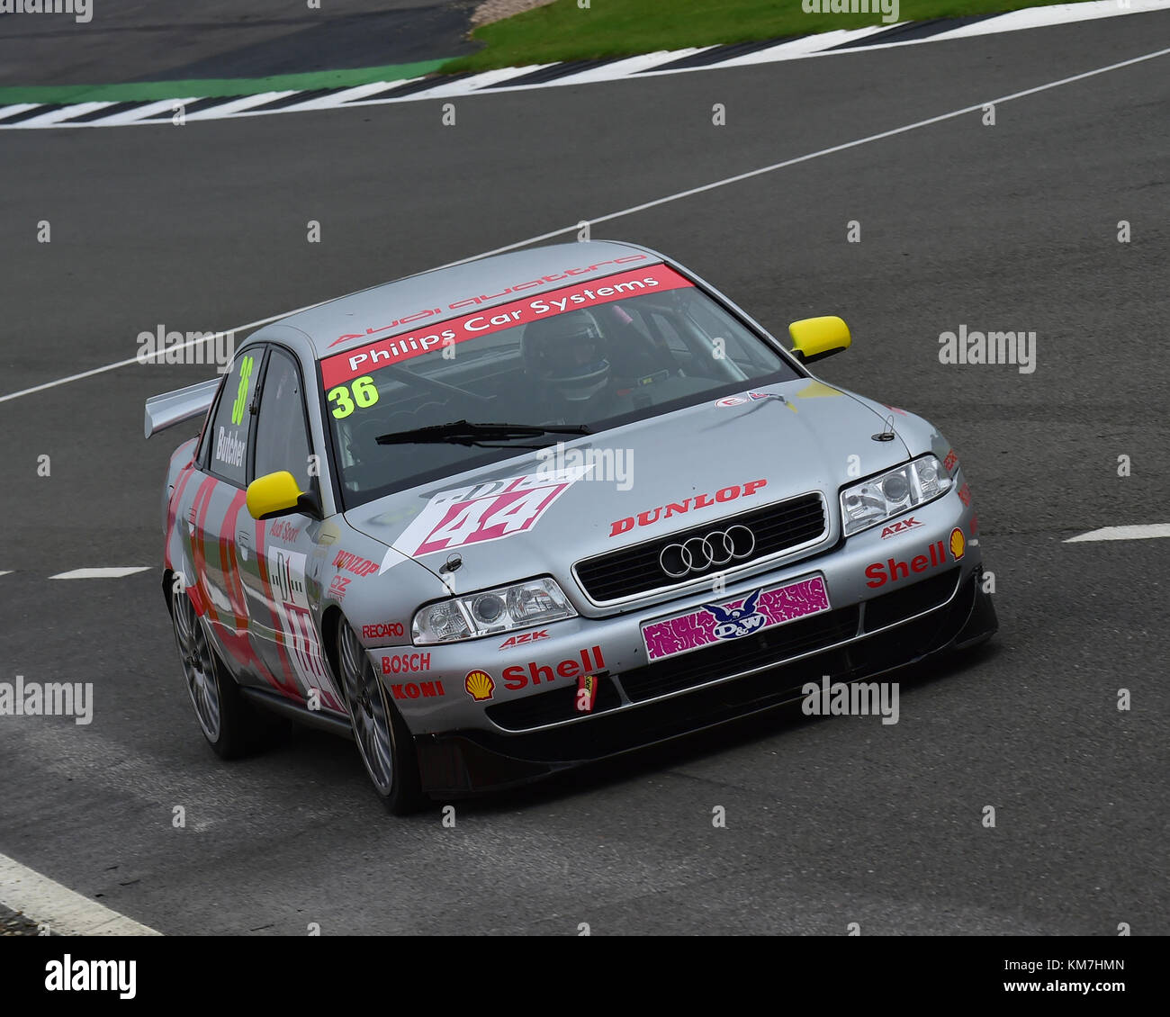 Keith Butcher, Audi A4, Super touring car trophy, Silverstone Classic ...