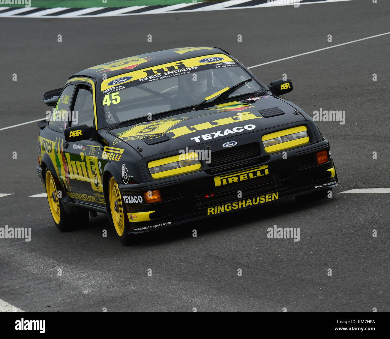 Paul Linfoot, Ford Sierra RS500, Super touring car trophy, Silverstone ...