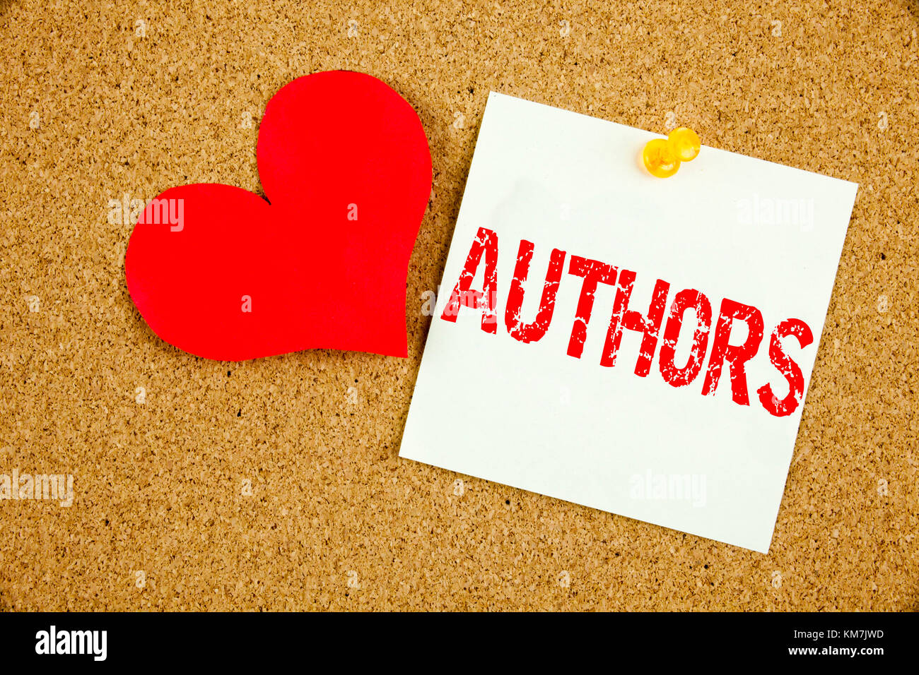 Conceptual hand writing text caption inspiration showing Authors ...