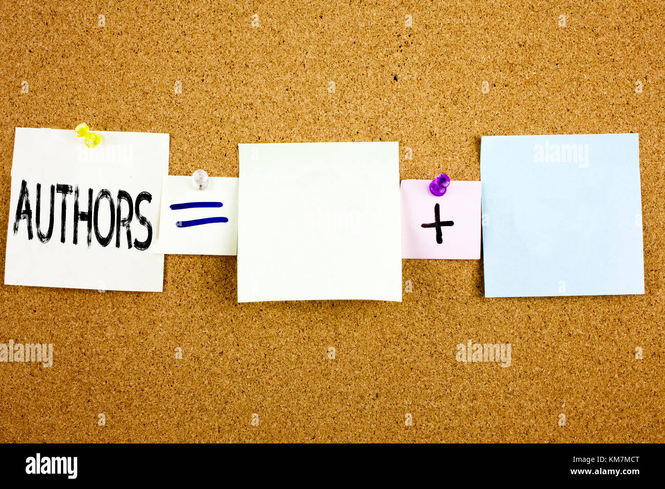 Conceptual announcement text caption inspiration showing Authors ...